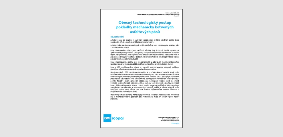 Pokládka mechanicky kotvených asfaltových pásů - kotvení | Hydroizolace ...